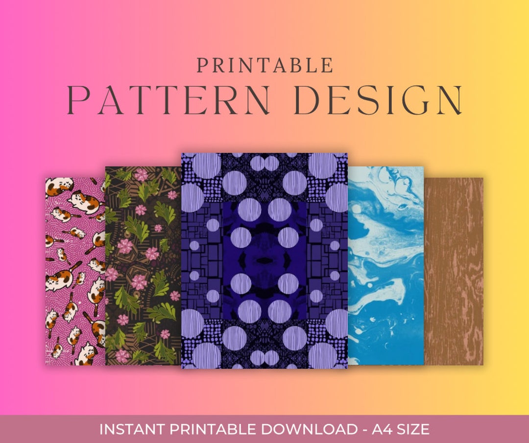 Unique Pattern Design for Printable, With Variation of Creative Design ...