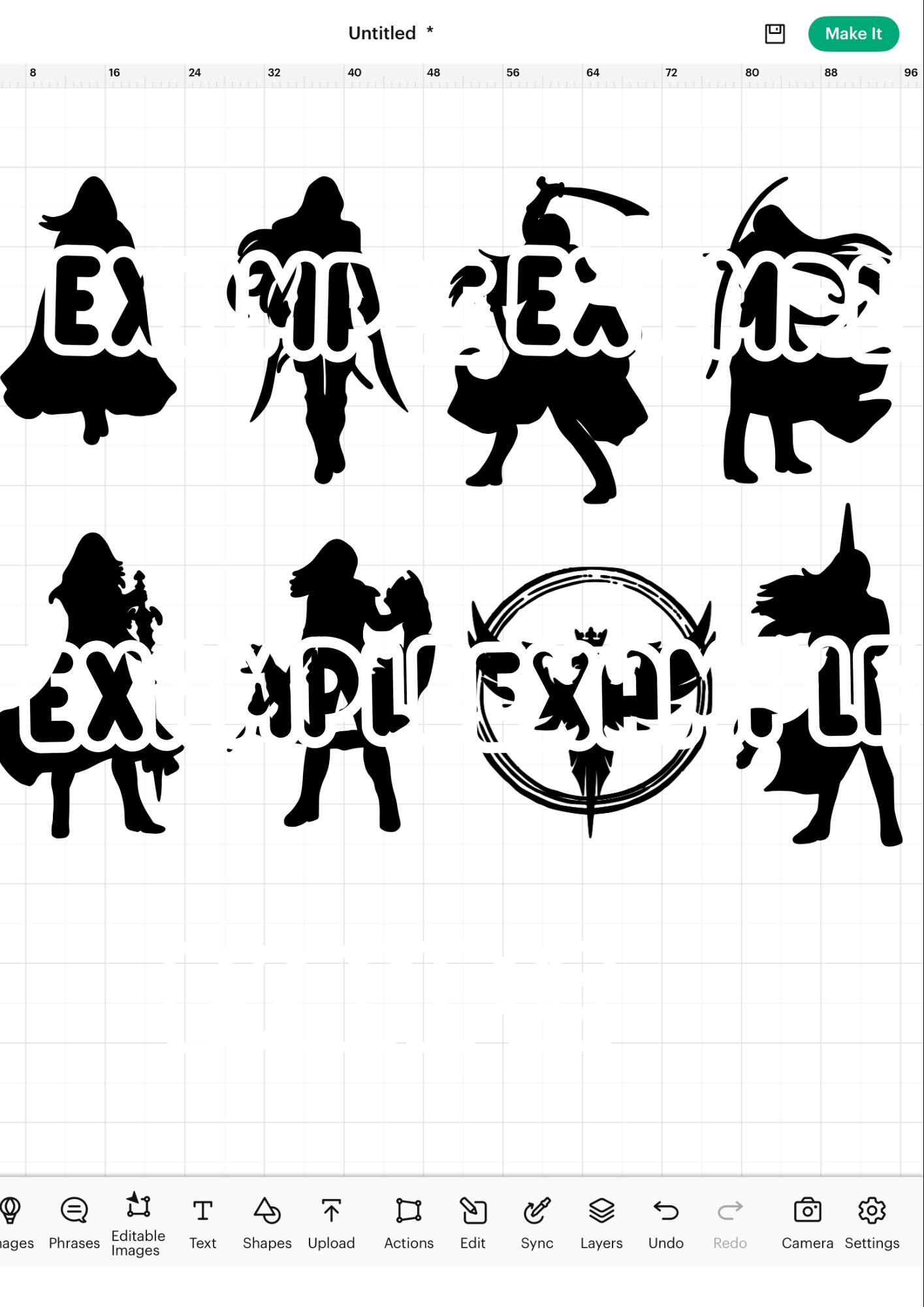 Throne of Glass Silhouette SVG Files - Etsy