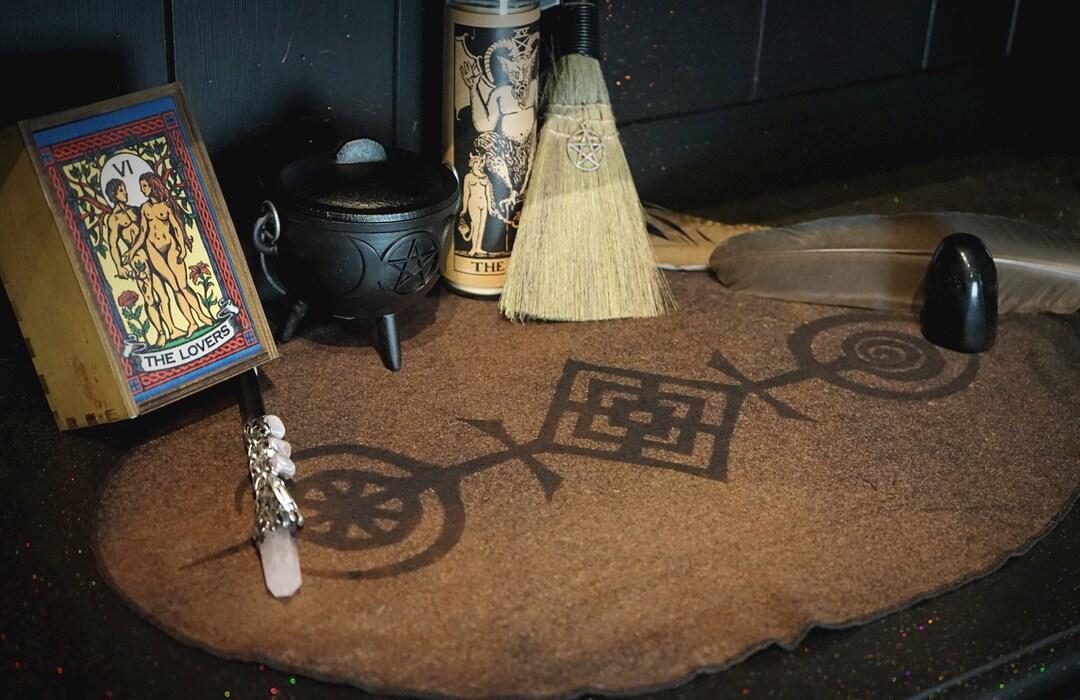 As Above so Below Tree of Life Druid Altar Cloth - Etsy