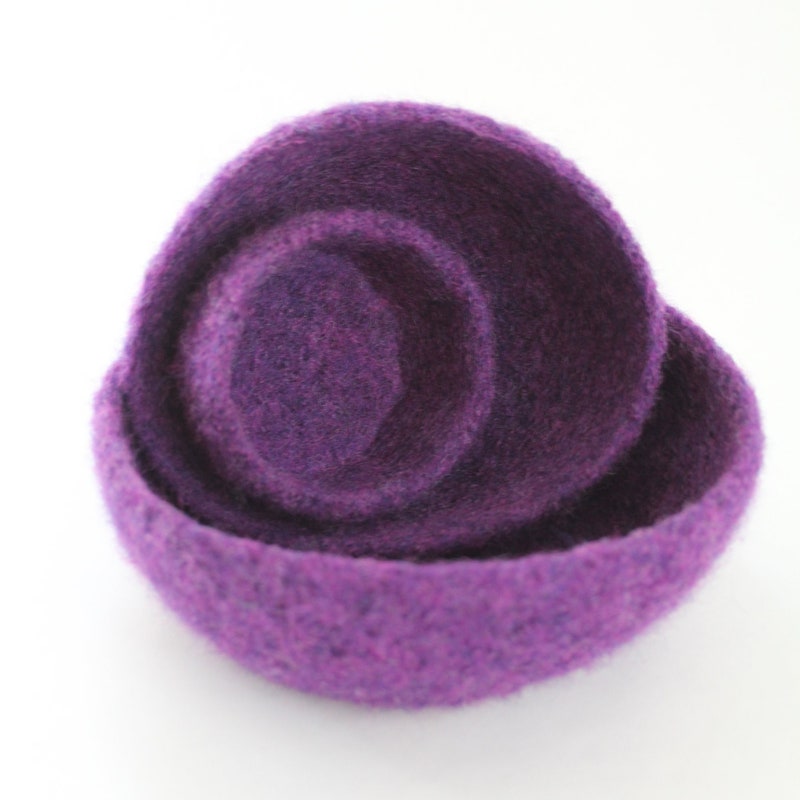 Needle Felted Bowl - Etsy