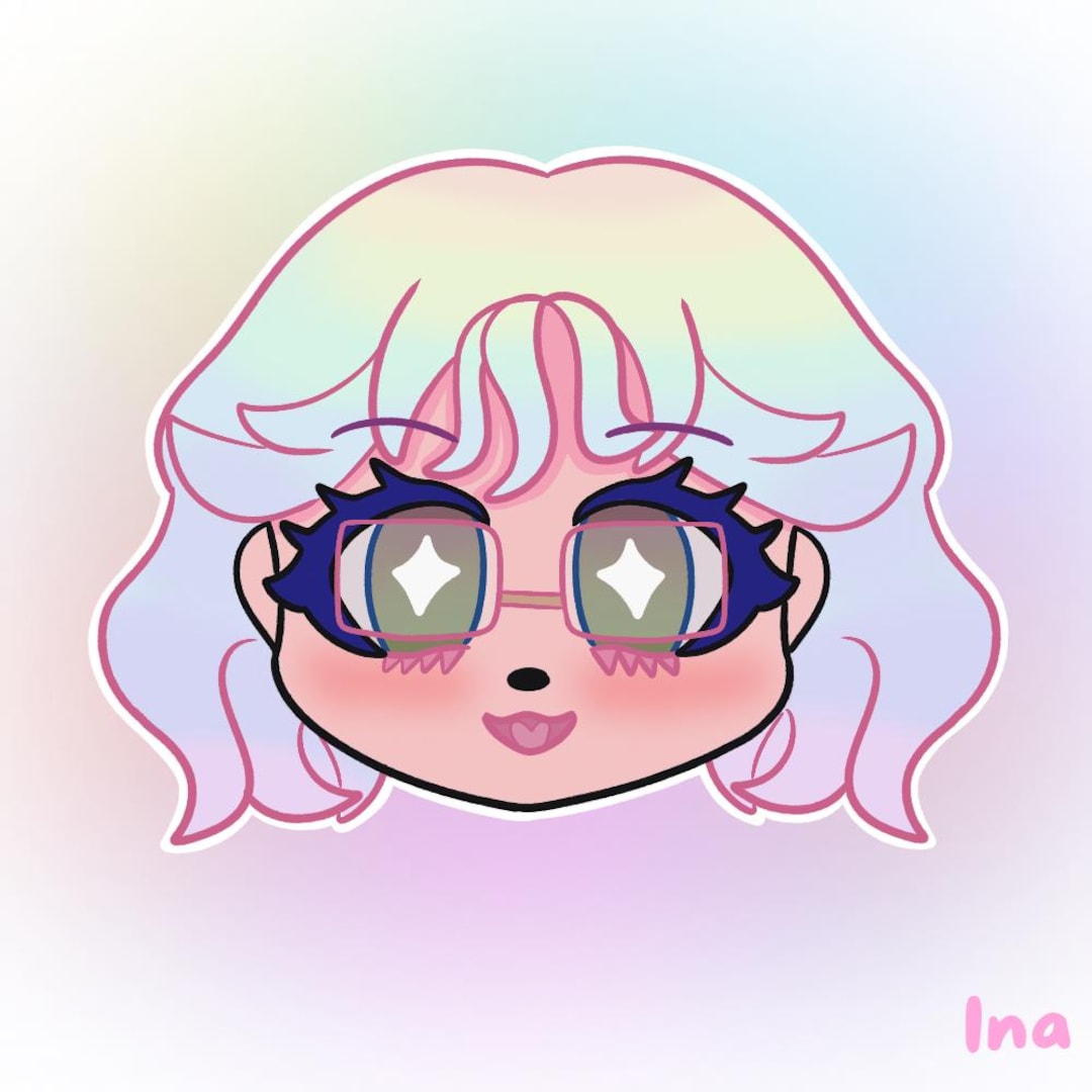 Chibi Icon Cute Drawing Commission Anime Kawaii Furry - Etsy