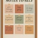 Notes to Self 5-pack Bundle – Pick Any 5 Digital Wall Art Prints ...