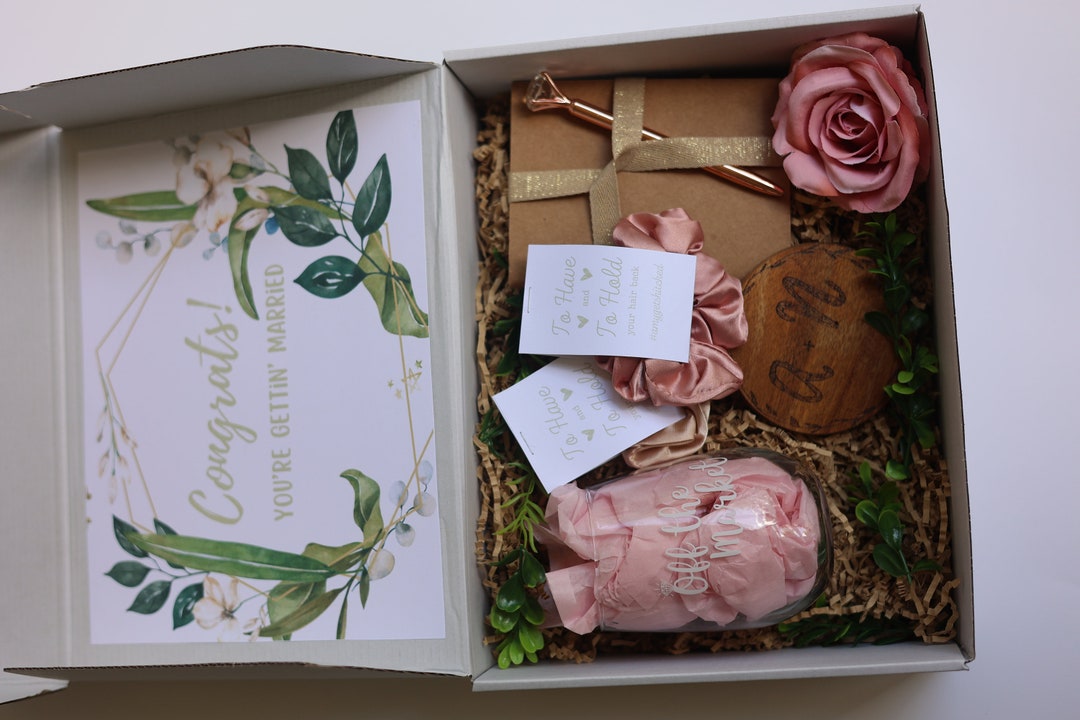 Bride Gift Box | Celebrate Engagement! - Etsy