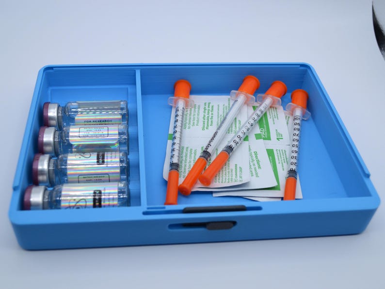 10ml Peptide Storage, Peptide Vial Storage, Peptide Vial Box, Peptide ...