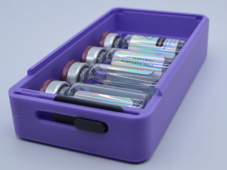 10ml Peptide Storage, Peptide Vial Storage, Peptide Vial Box, Peptide ...