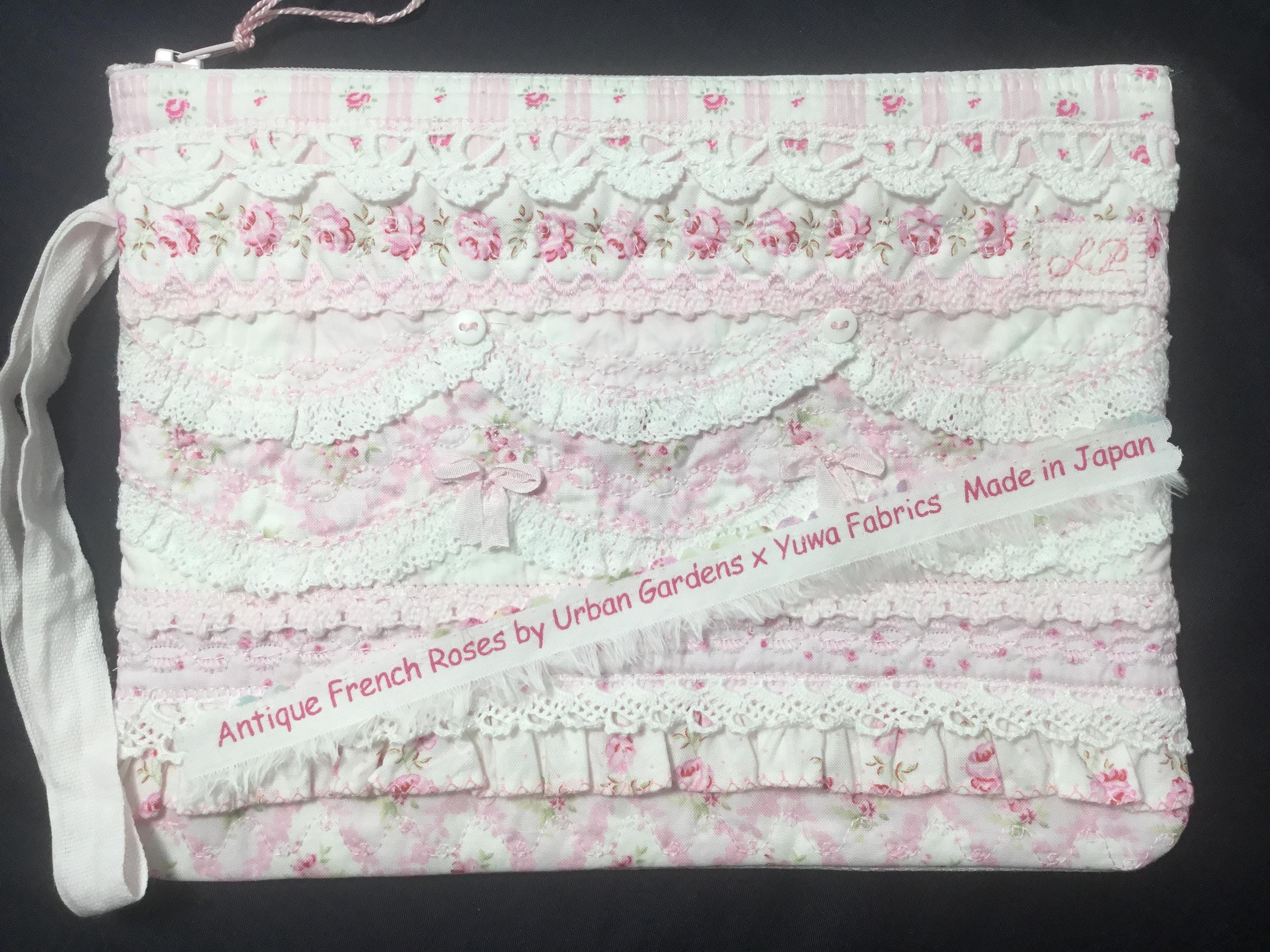 Yuwa Biddie Tick~ Sweetest Ticking Design With Tiny Roses- Pink/white ...