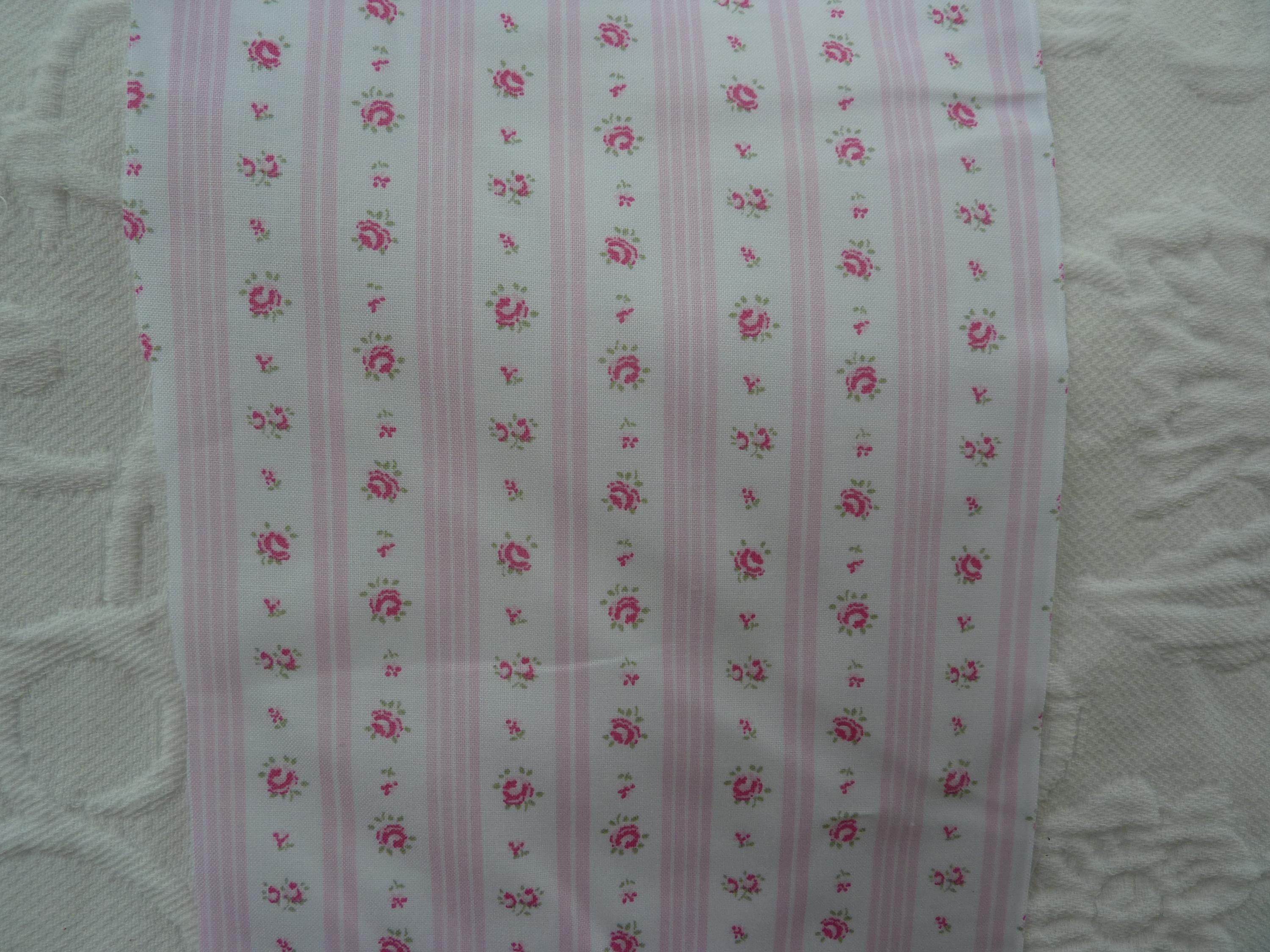 Yuwa Biddie Tick~ Sweetest Ticking Design With Tiny Roses- Pink/white ...