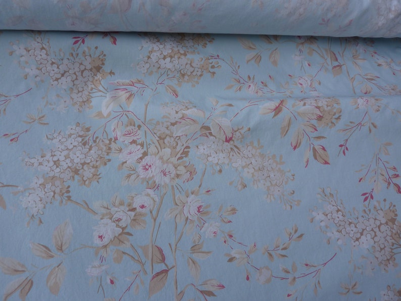 Rachel Ashwell Shabby Chic Boutique Chelsea Aqua 100% Cotton Poplin BTY ...