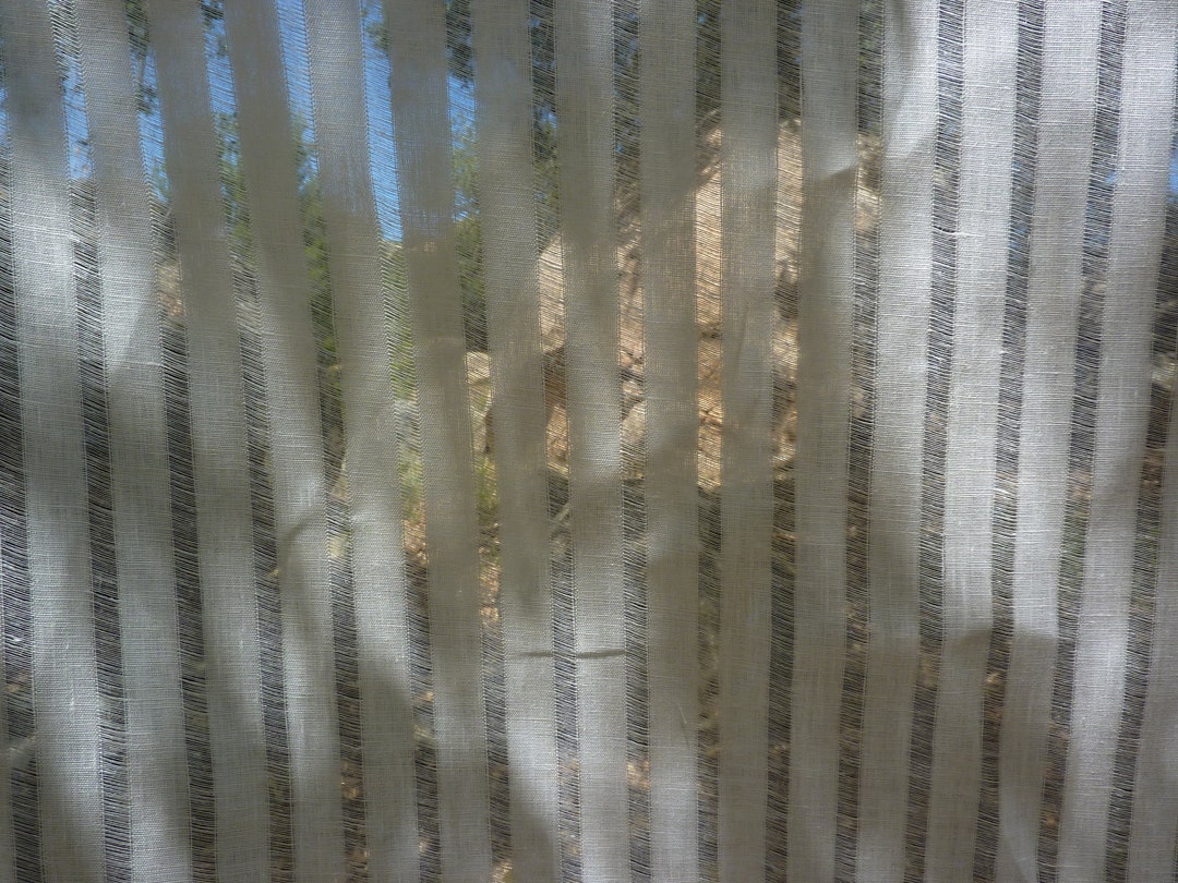 Open Weave Linen Fabric OYSTER Color BTY 54 Wide - Etsy