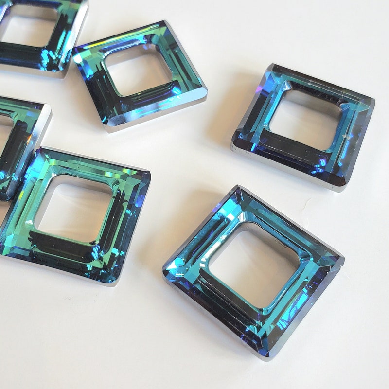 Square Crystal Ring - Etsy