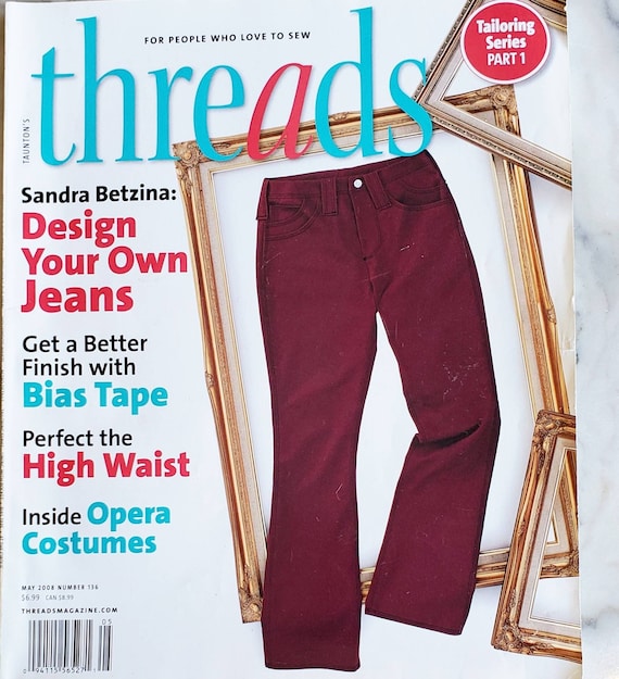 Threads Magazine Tailoring Series Part 1 Issue Number 136 - Etsy