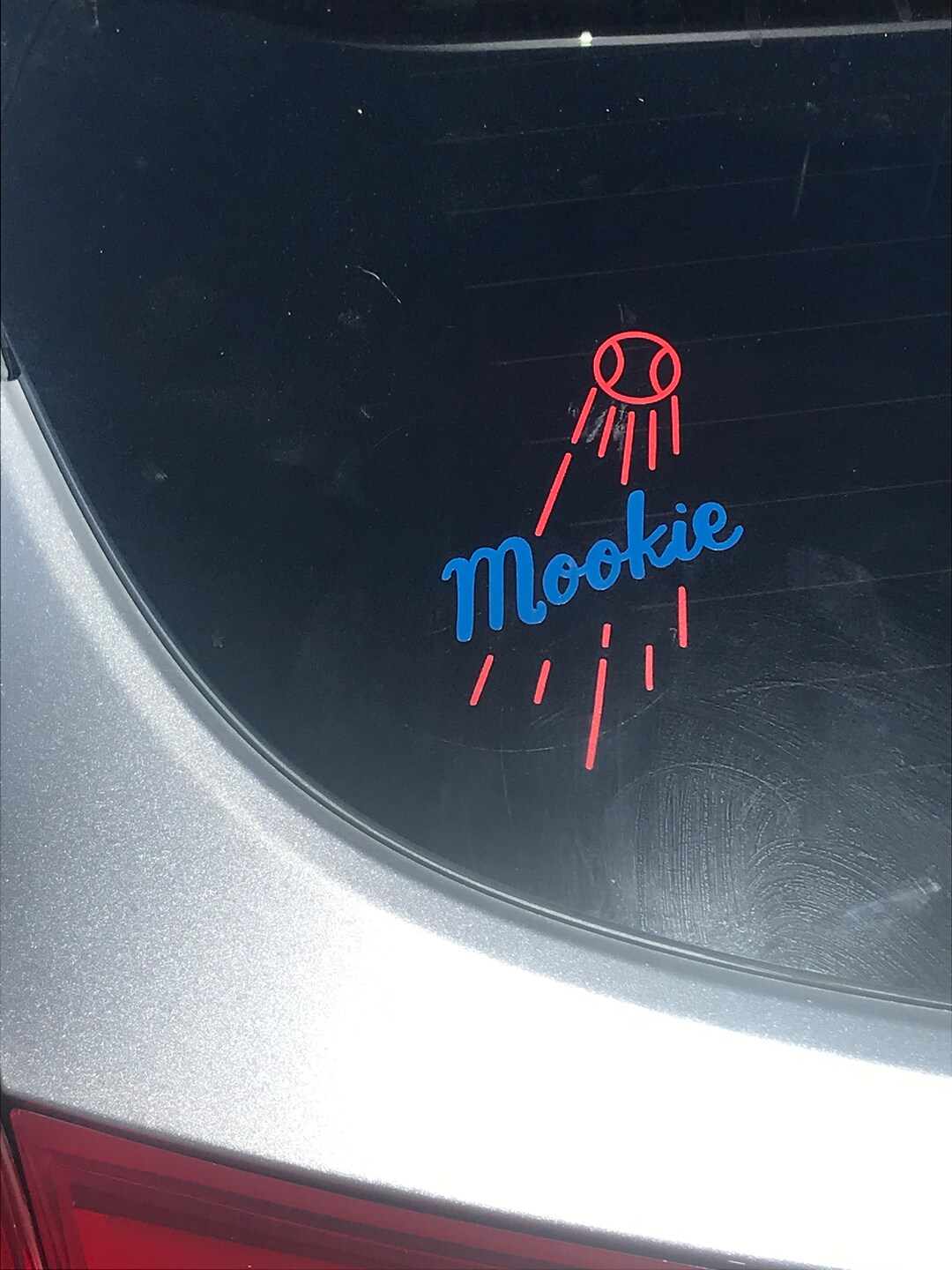 Los Angeles Dodgers Vinyl Decal for Car MOOKIE BETTS - Etsy