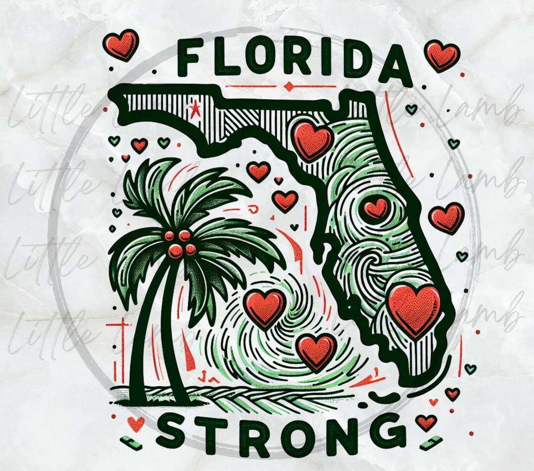 Florida Strong PNG, Hurrican Milton PNG, Bradenton Strong, Tampa Bay ...