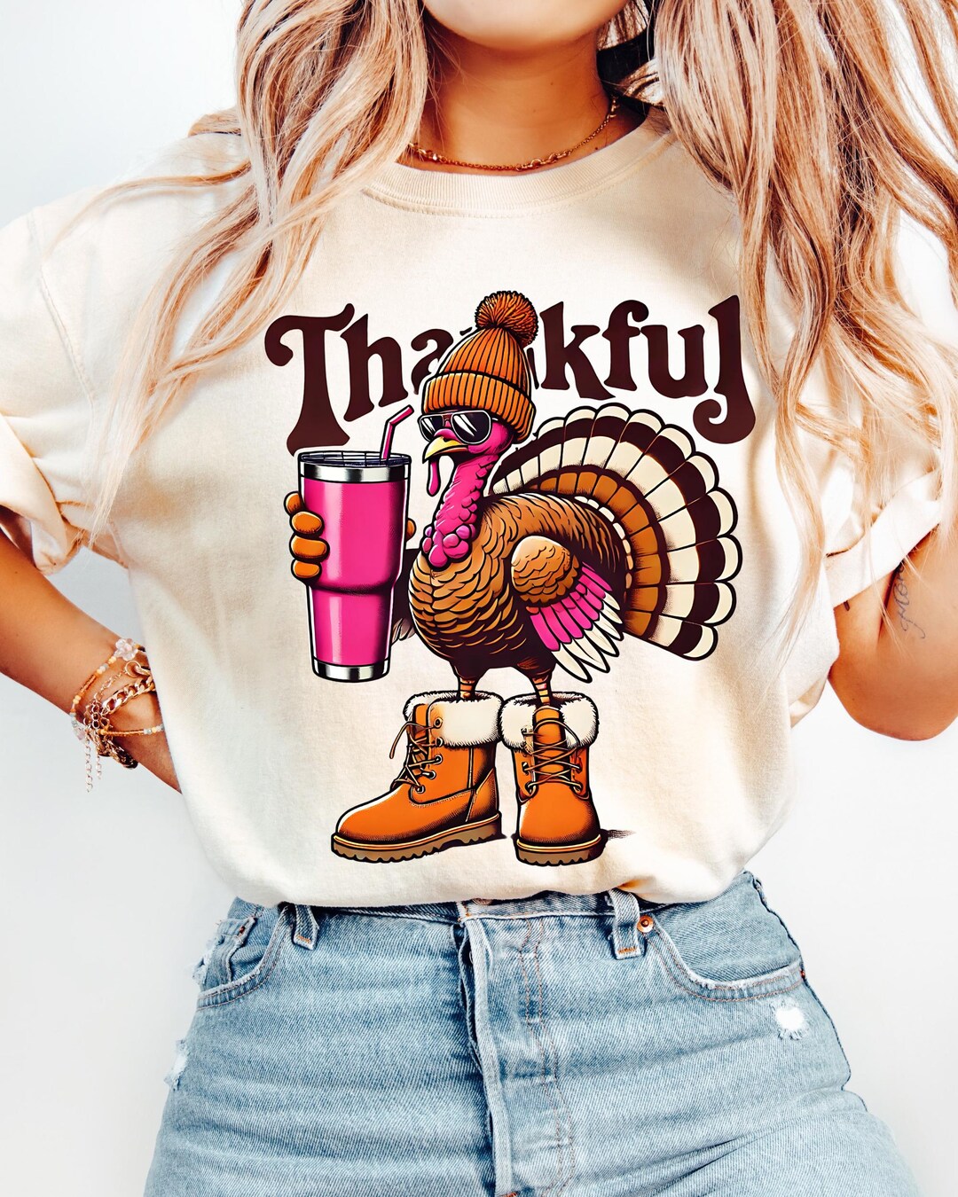 Funny Preppy Turkey PNG Turkey Png Thanksgiving Turkey PNG Thankful PNG ...