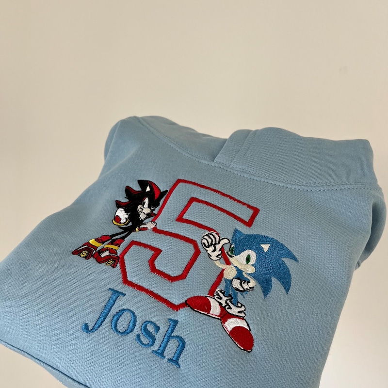 Sonic the Hedgehog Hoodie - Etsy UK