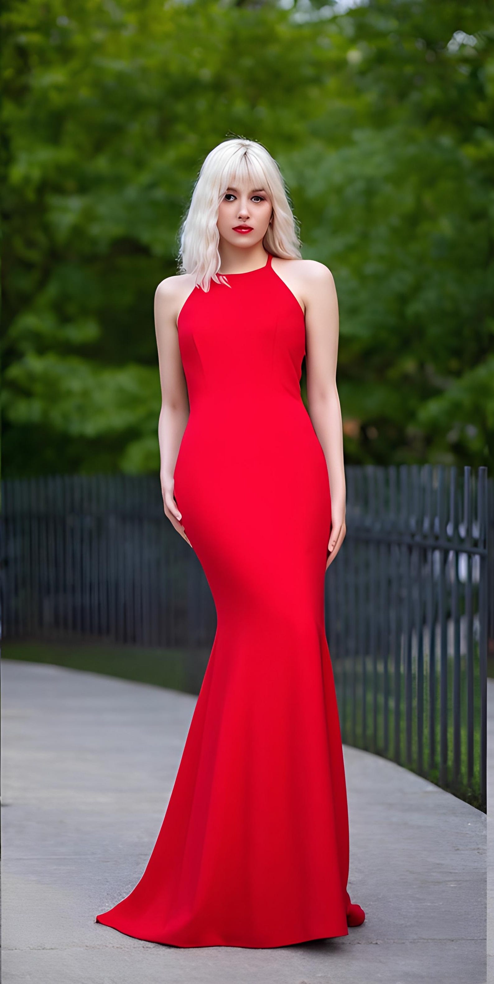 Printable Halter Neck A-line Dress Pattern in All Sizes XS-4XL ...