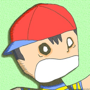 Nintendo Earthbound Art Print Video Game Illustration - Etsy