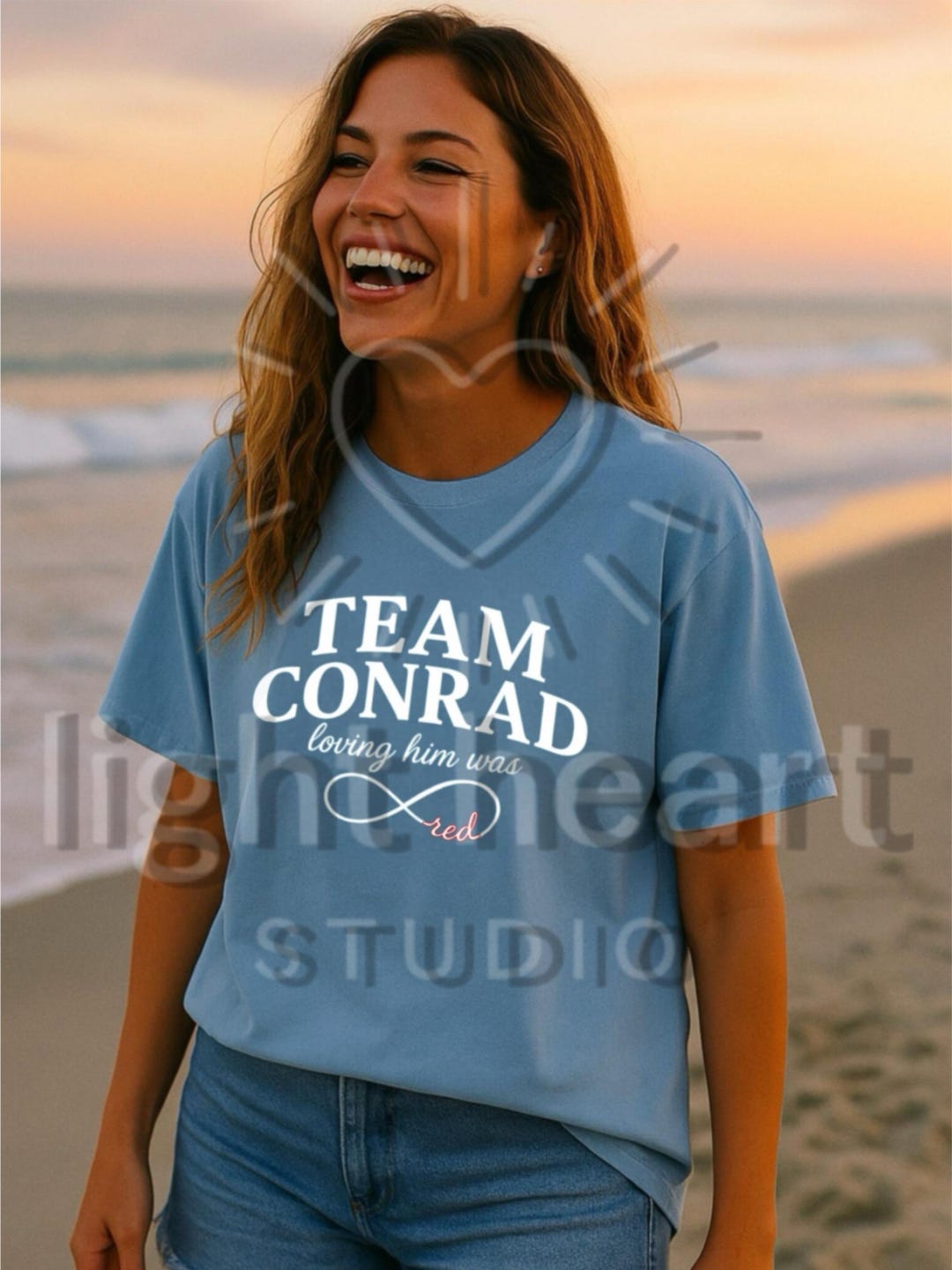 Team Conrad Heavyweight T-shirt: the Summer I Turned Pretty, Bonrad - Etsy