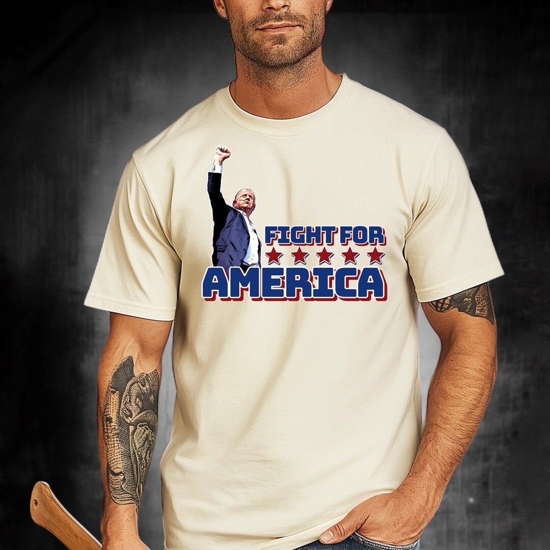 Trump 2024 Bulletproof MAGA Fight for America Comfort Colors Unisex ...