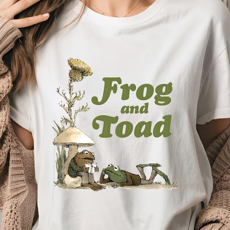 Frog and Toad Shirt - Etsy