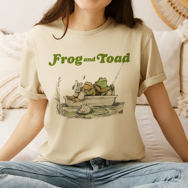 Frog and Toad Shirt - Etsy