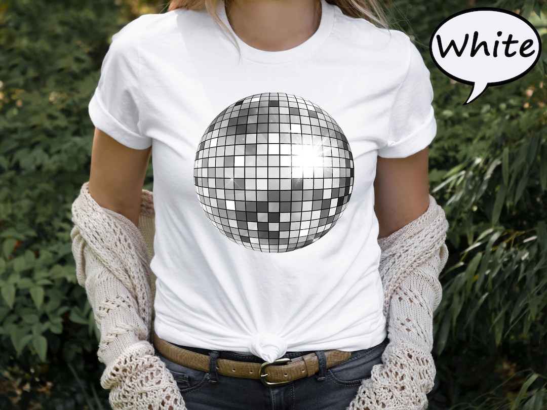 Disco Ball Baby Shirt, Mirror Ball T-shirt, Retro Style 90s Shirt ...