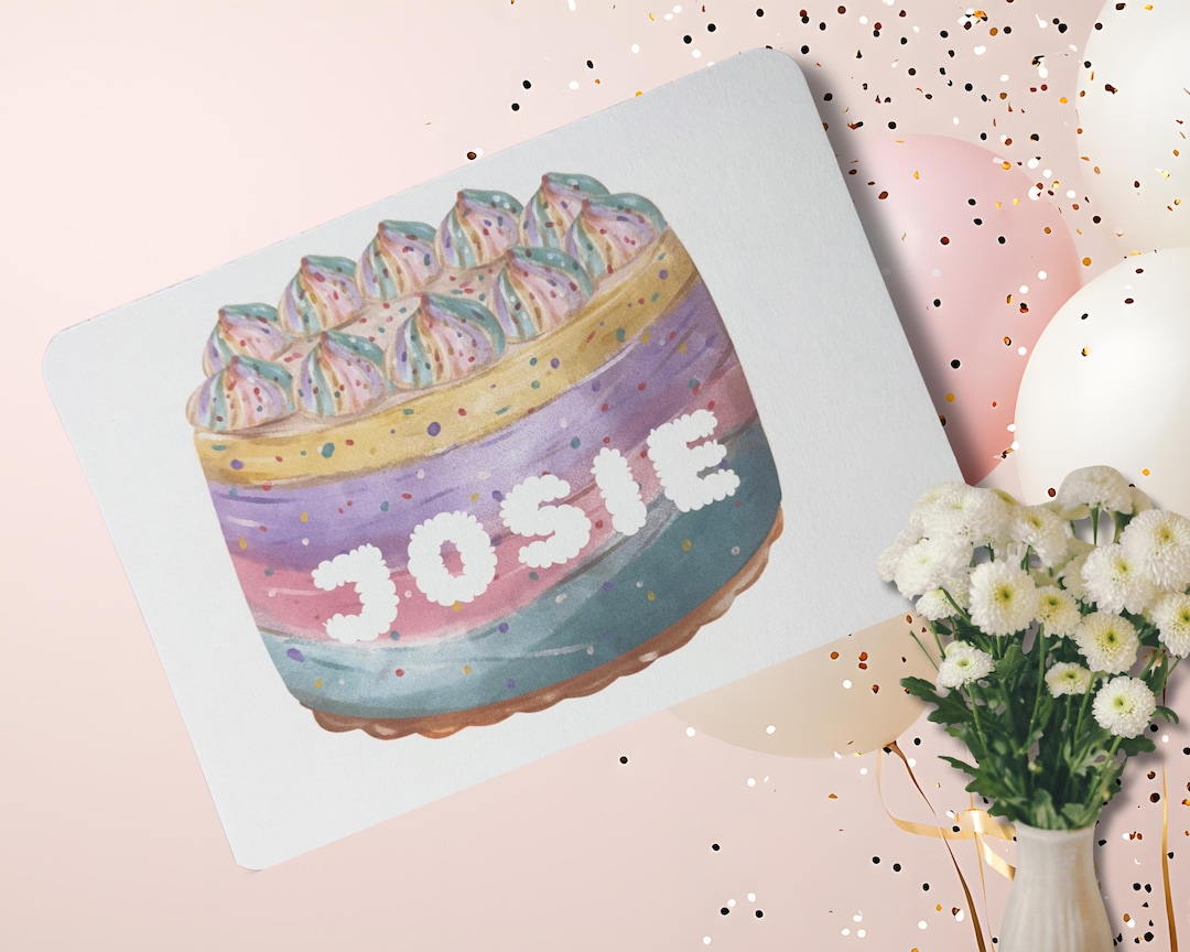 Personalized Happy Birthday Cards - Etsy