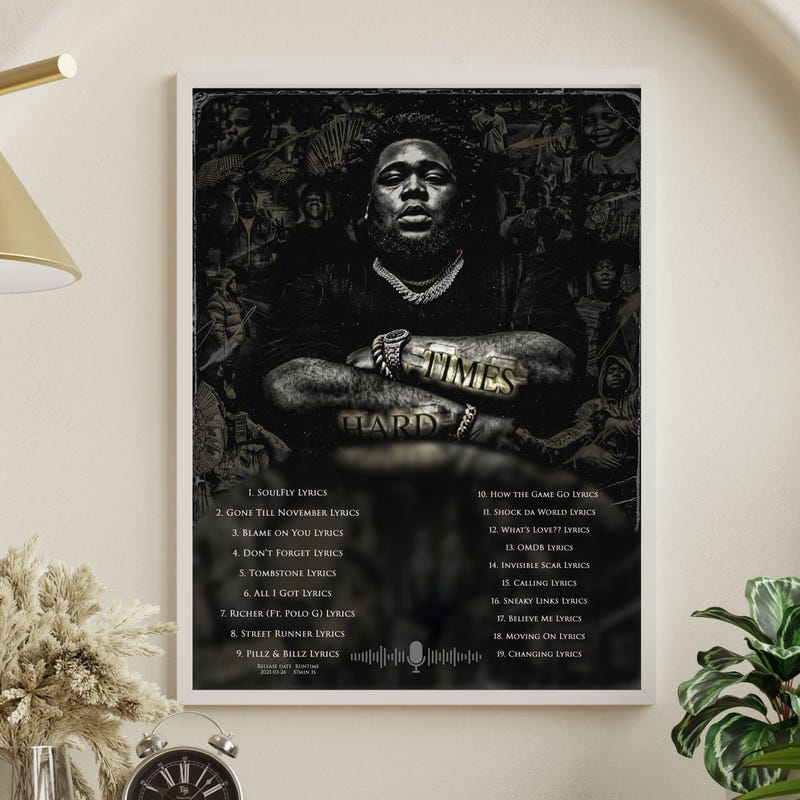 Rod Wave Albums Covers - Etsy