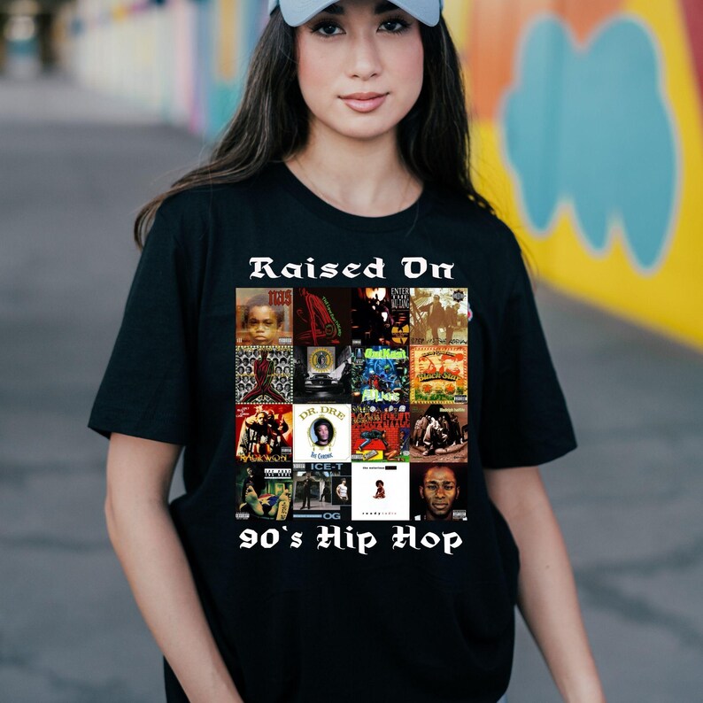 90s Hip Hop Album Cover Design, Retro Rap, PNG JPG (digital Download ...