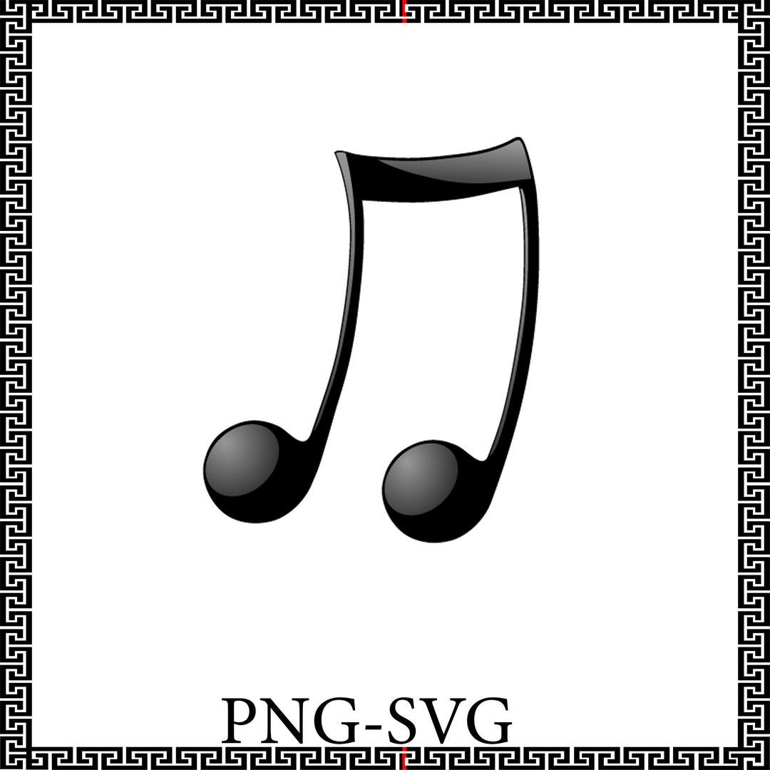 Musical Notes , Vector Cut Files SVG, PNG, Musical Notes Clipart Svg ...