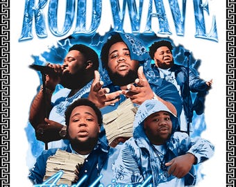 Rod Wave Nostalgia Svg-png File, 90s Rap Music, Rapper Rod Wave Tour ...