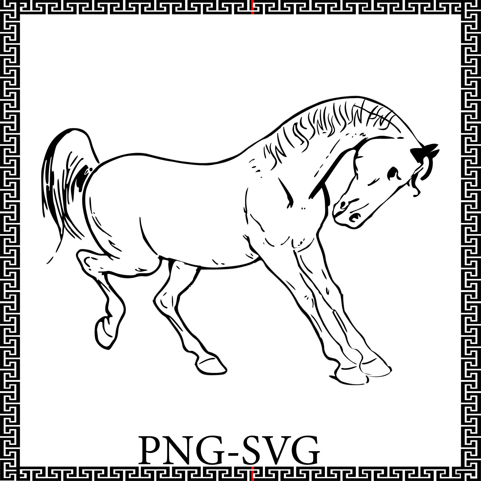 Horse Outline Png-svg, Horse Png-svg, Horse Clipart, Horse Files for ...