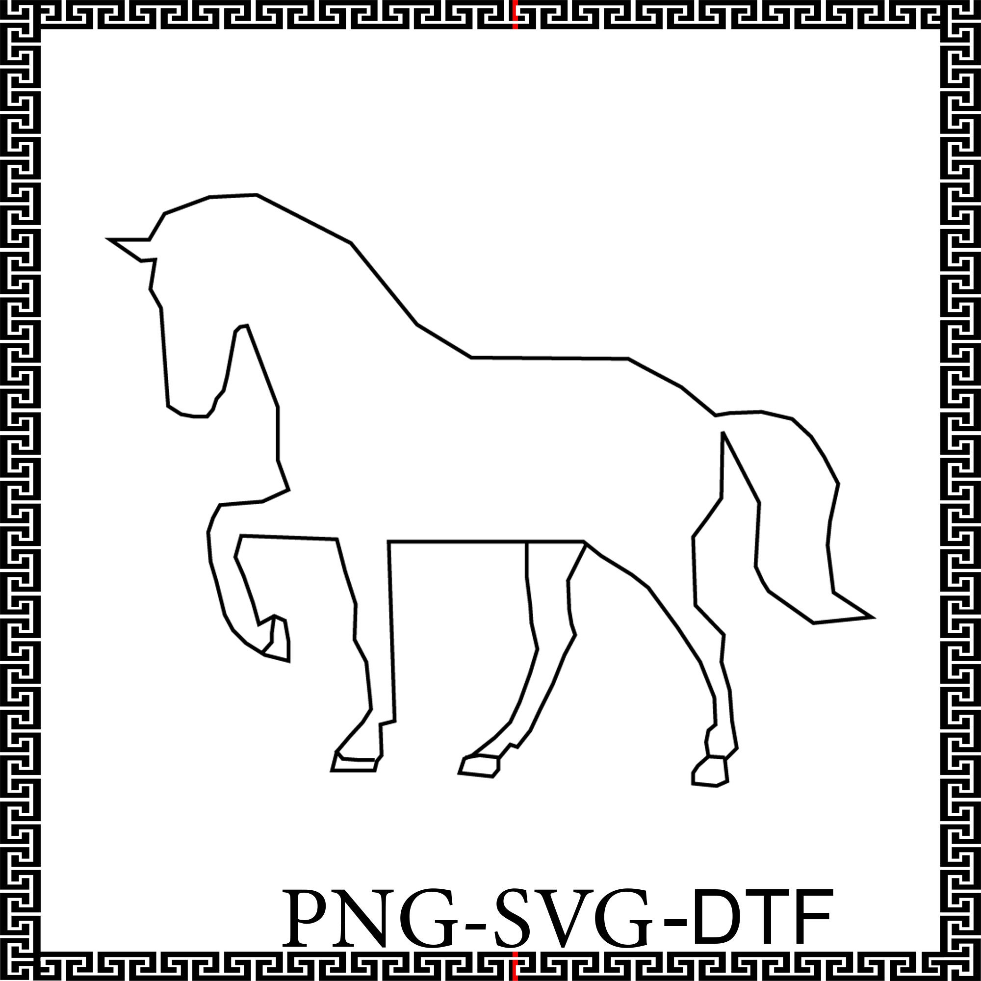 Horse Outline Png-svg, Horse Png-svg, Horse Clipart, Horse Files for ...