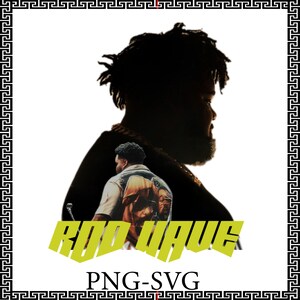 Rod Wave Nostalgia Svg-png File, Rapper Rod Wave Tour Design, Rod Wave ...