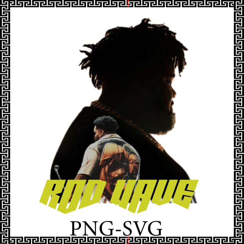 Rod Wave Nostalgia Svg-png File, Rapper Rod Wave Tour Design, Rod Wave ...