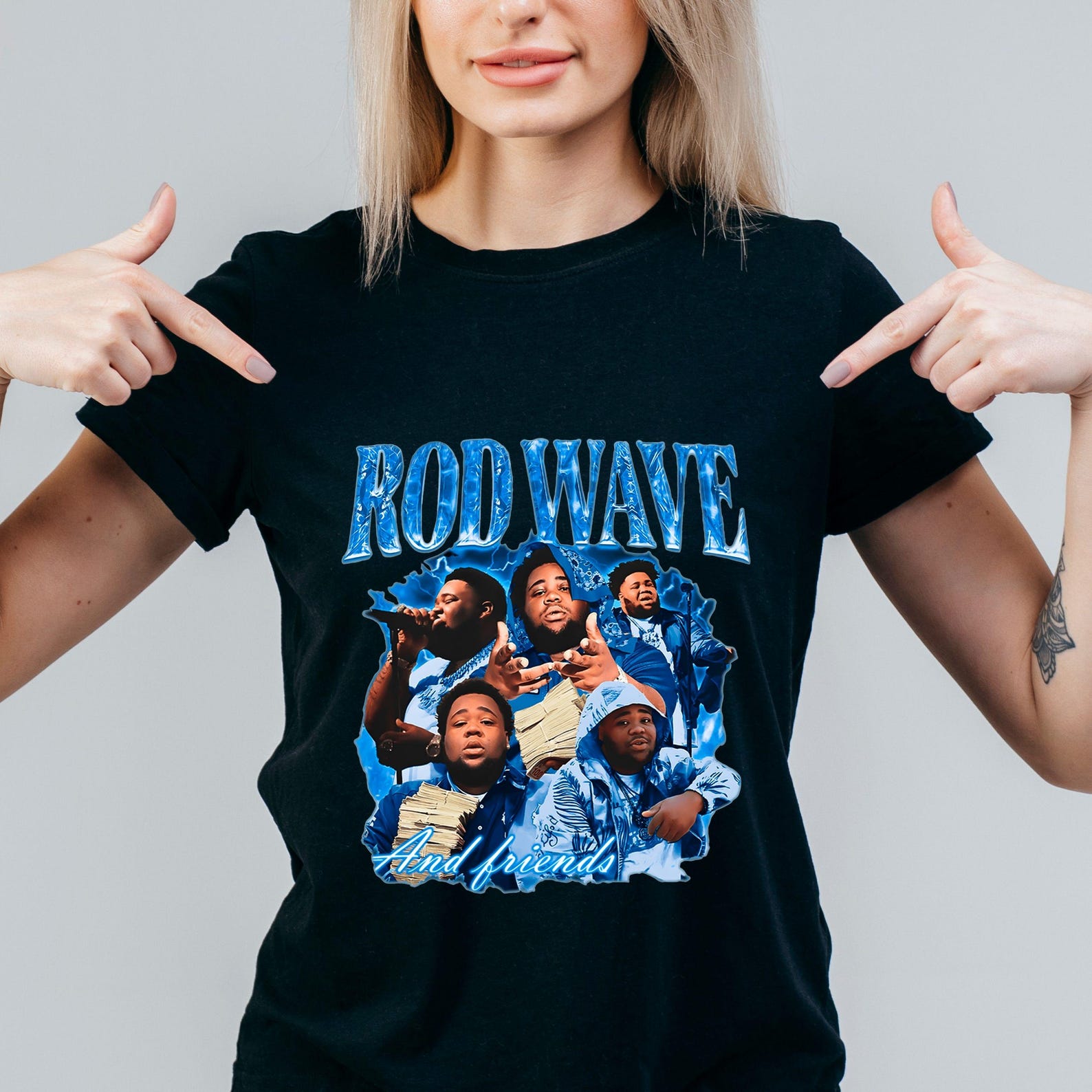 Rod Wave Nostalgia PNG File, Rapper Rod Wave Tour Design, Rod Wave Png ...