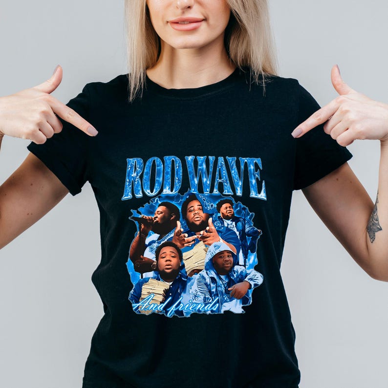 Rod Wave Nostalgia PNG File, Rapper Rod Wave Tour Design, Rod Wave Png ...