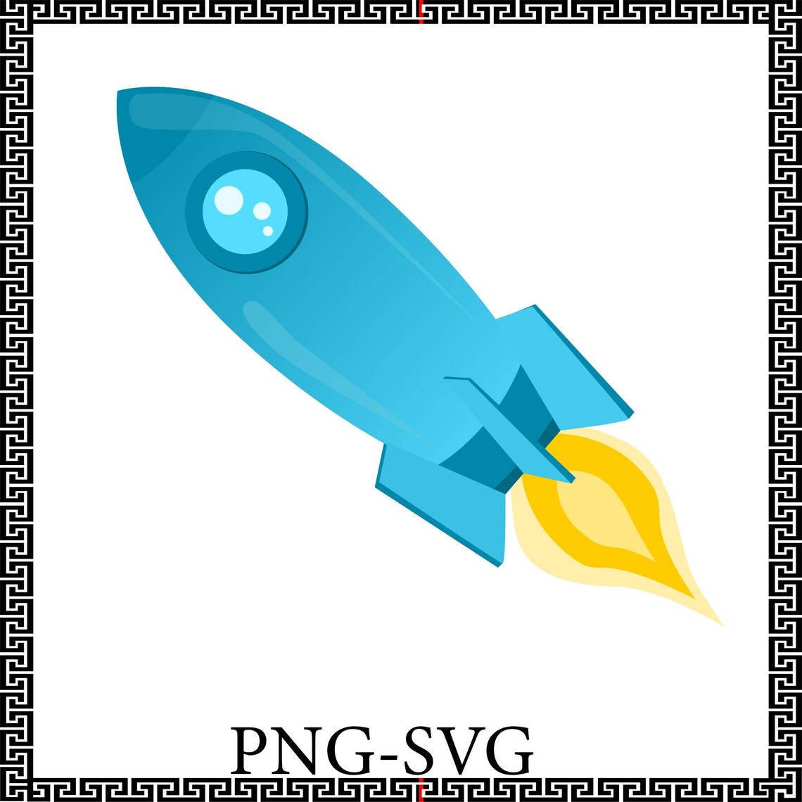 Space Rocket Launch Png-svg, Rocketship Png-svg, Spaceship Png-svg ...
