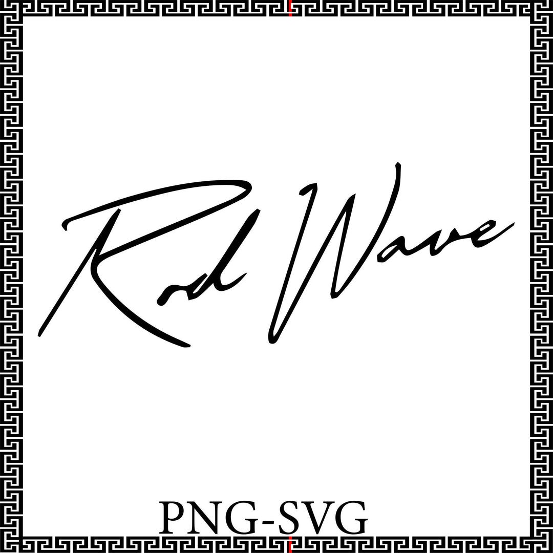 Rod Wave Nostalgia SVG-PNG File: 90s Rap Tour Design - Etsy