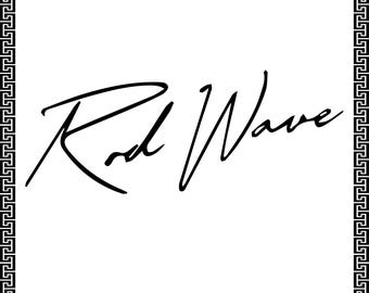 Rod Wave Nostalgia Svg-png File, Rapper Rod Wave Tour Design, Rod Wave ...