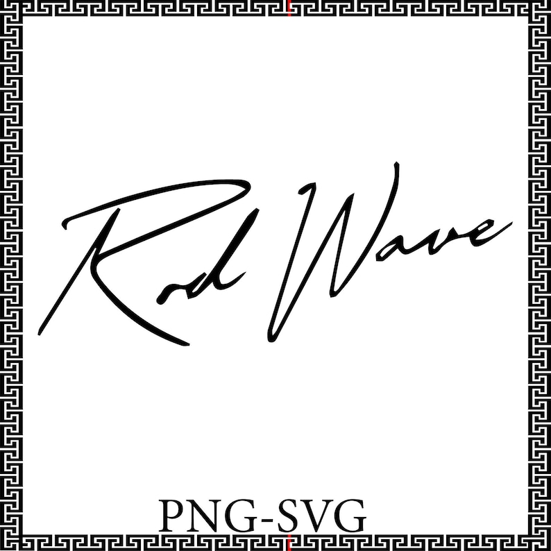 Rod Wave Nostalgia SVG-PNG File: 90s Rap Tour Design - Etsy