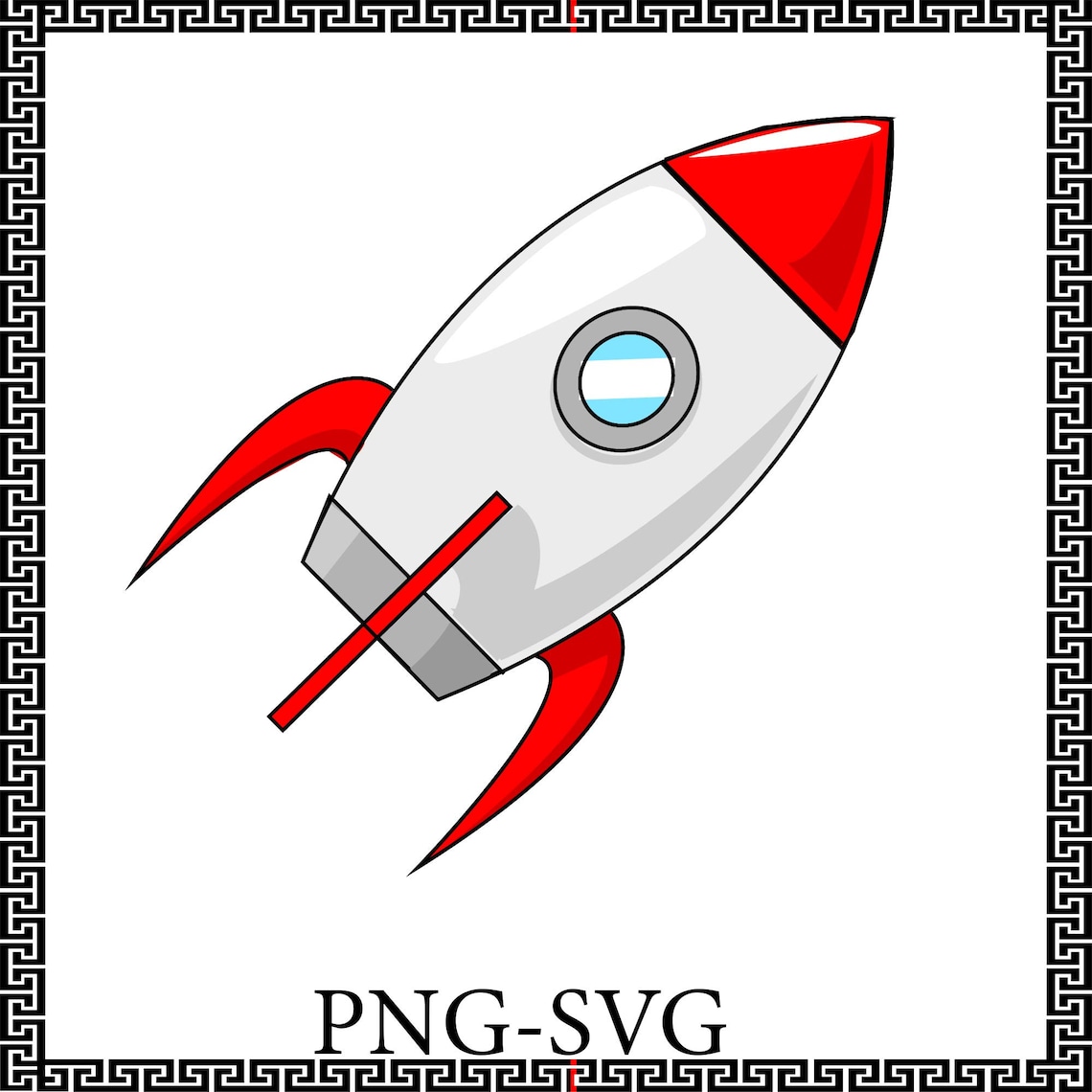 Space Rocket Launch Png-svg, Rocketship Png-svg, Spaceship Png-svg ...