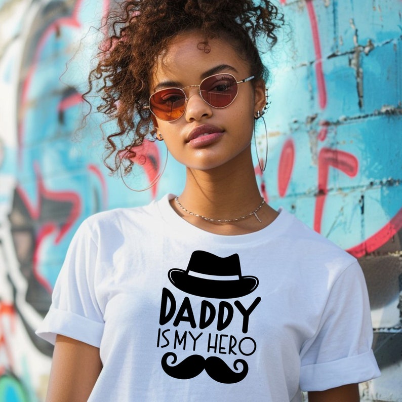 I Love My Dad Png-svg,daddy is My Hero, Father's Day Svg Cut Files for Cricut, Silhouette ...