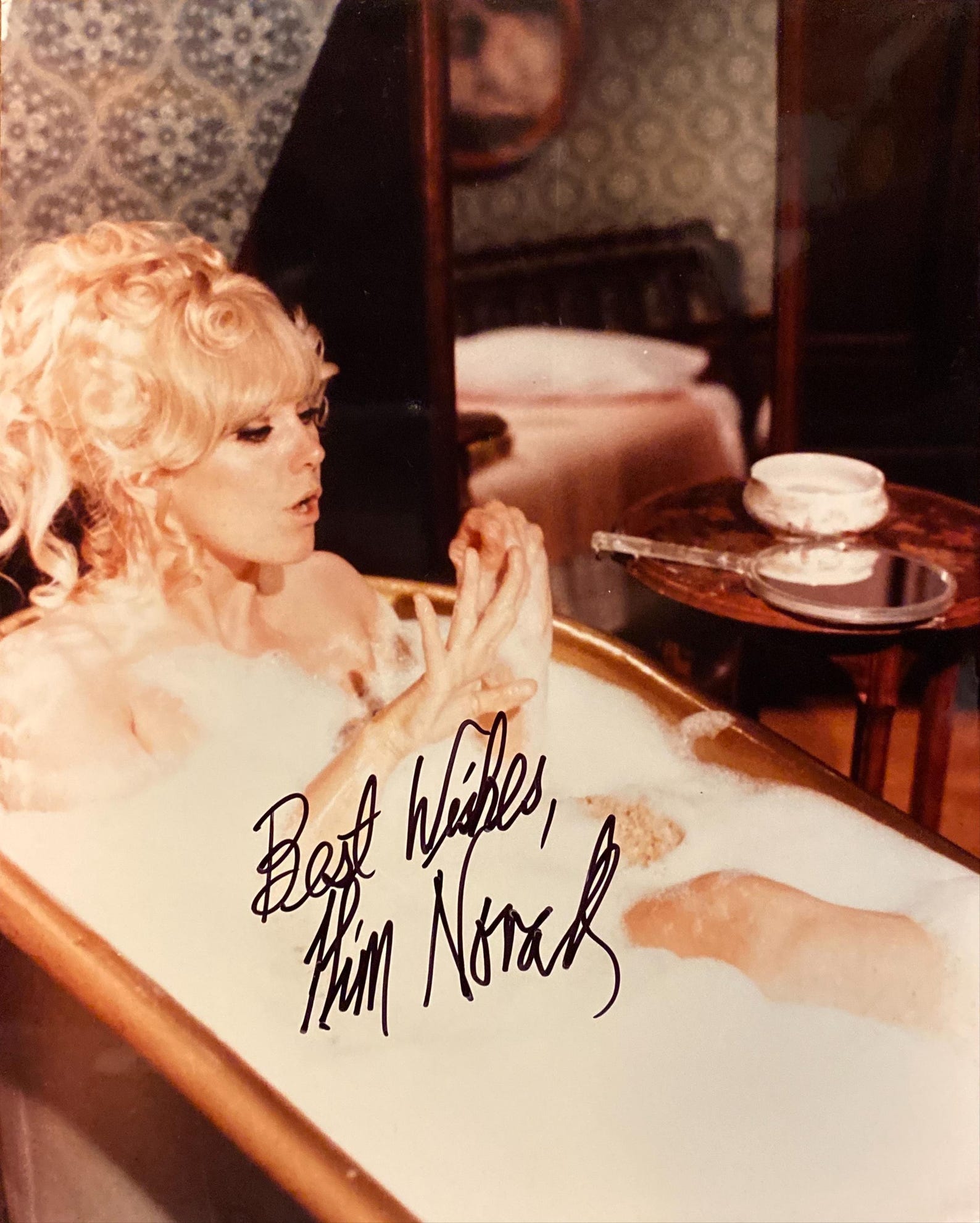 Kim Novak Autographed Photo Vintage Hollywood Memorabilia - Etsy