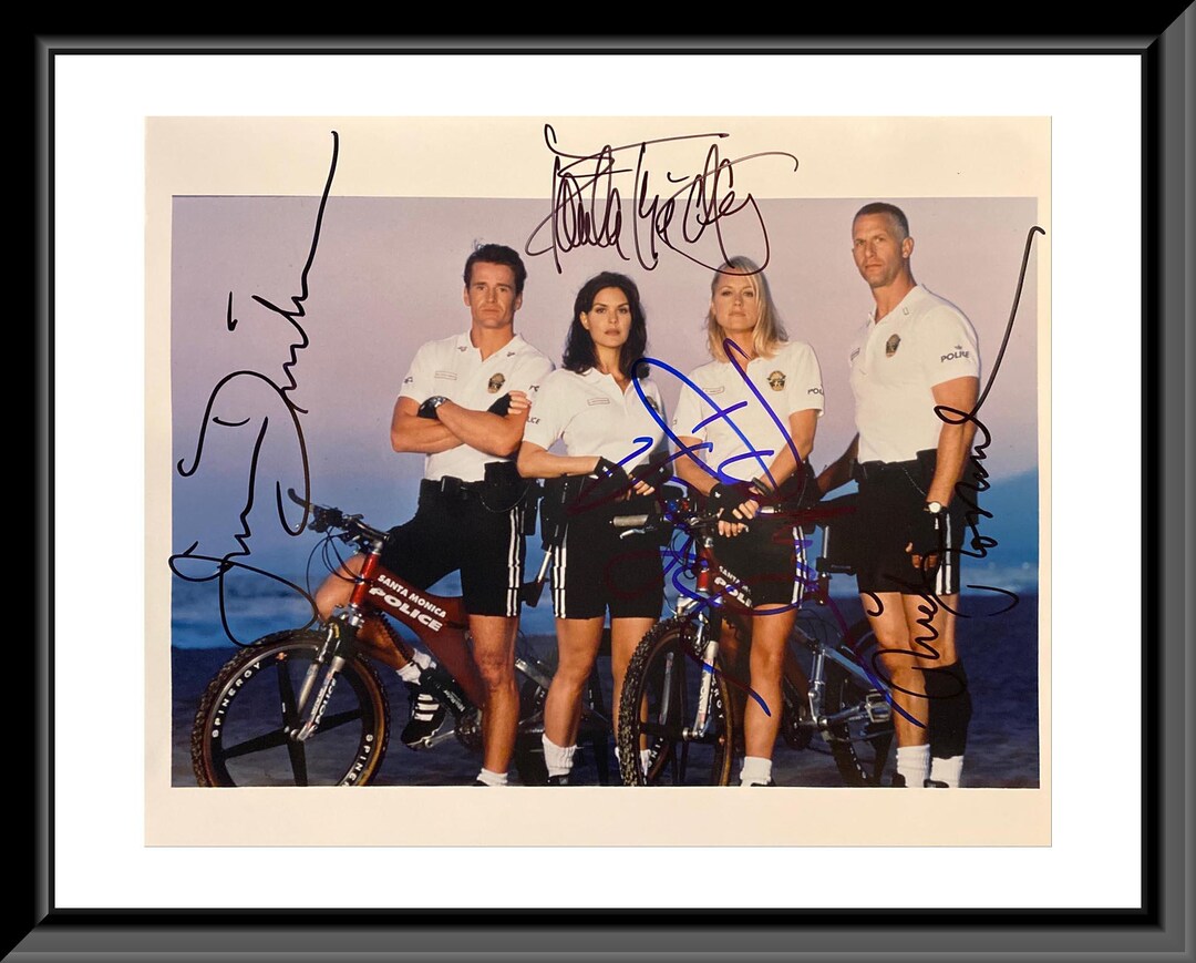 Pacific Blue Cast Autographed Photo TV Memorabilia - Etsy