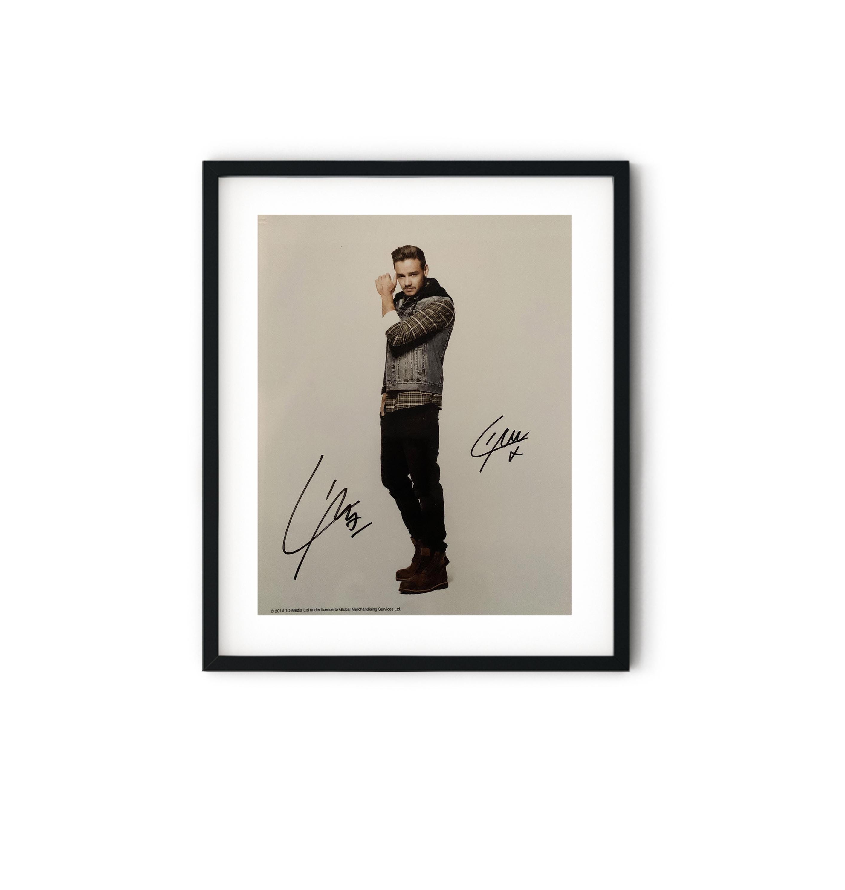 Liam Payne One Direction Signed Photo Music Memorabilia - Etsy