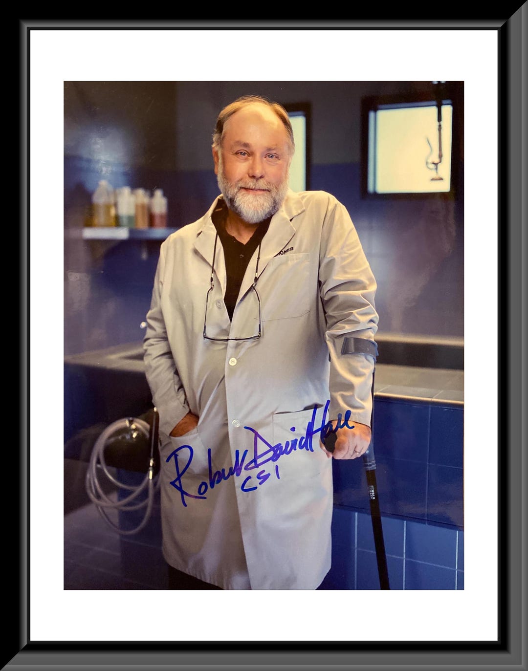 CSI: Crime Scene Investigation Robert David Hall Signed Photo - Etsy