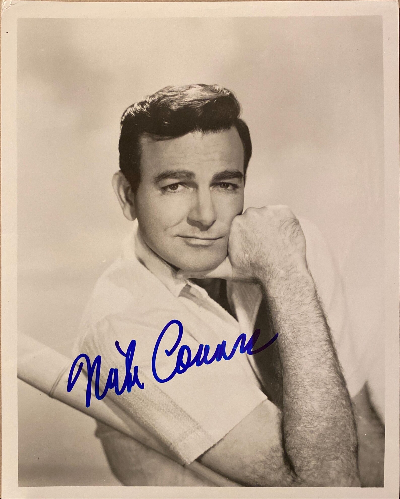 Authentic Mike Connors Signed Photo Mannix TV Show Memorabilia - Etsy