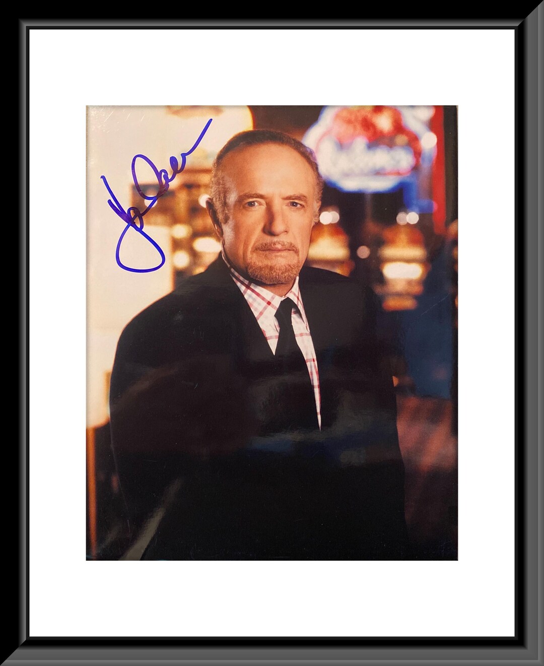 James Caan Signed Las Vegas Photo Autographed Memorabilia - Etsy