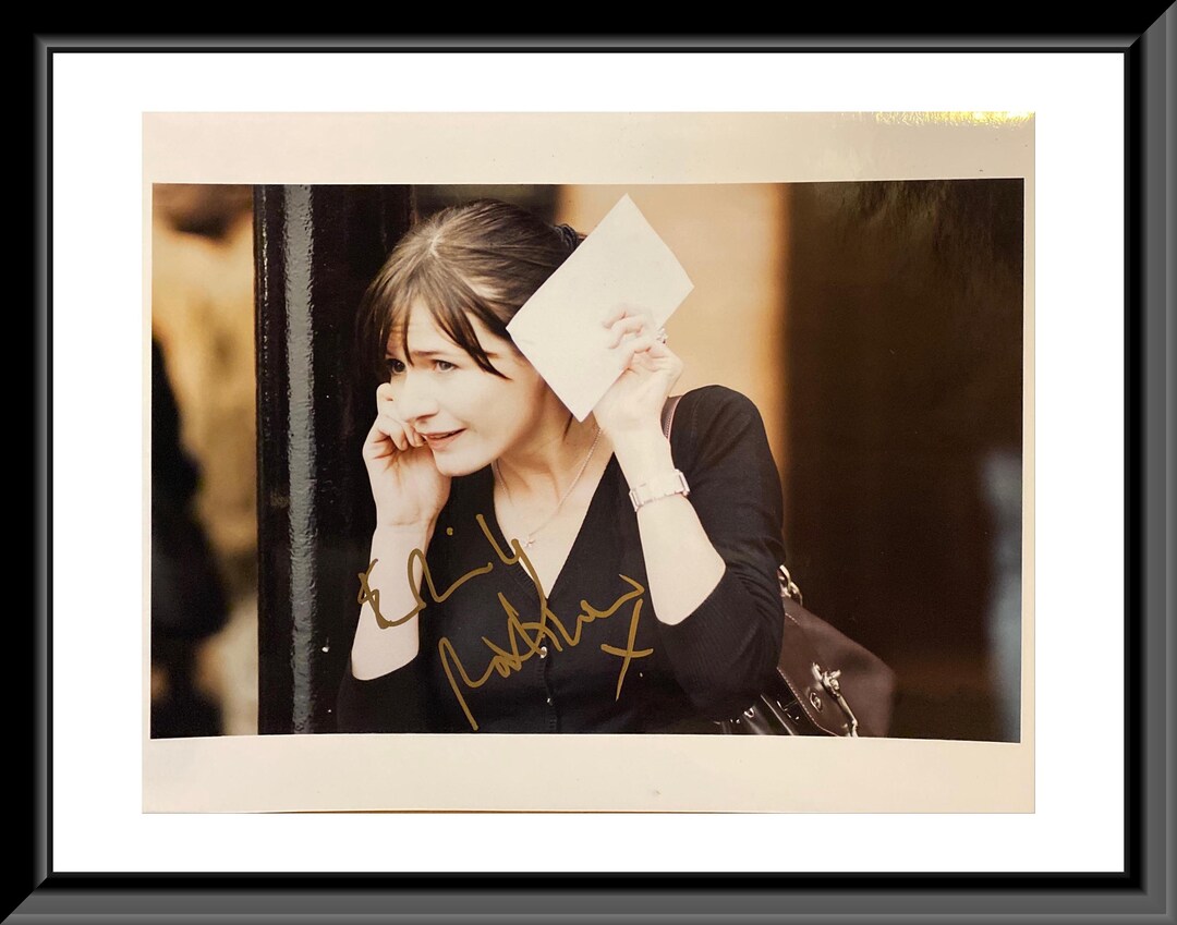Emily Mortimer Autographed Photo Match Point Actress Memorabilia ...